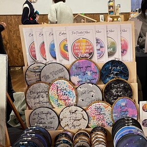 8 Pocket 5 Width Sticker Display Rack With U Cuts | Etsy