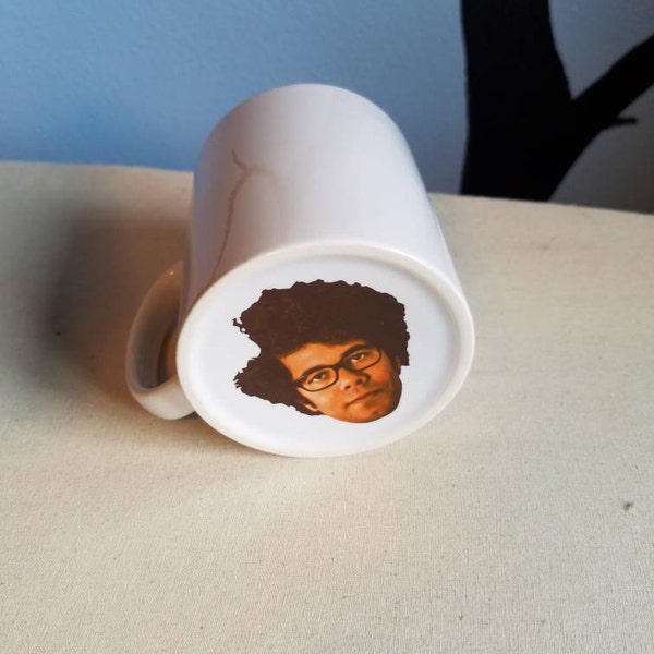 The IT Crowd Mug/cup Maurice Moss Richard Ayoade Face Geek Nerd ...