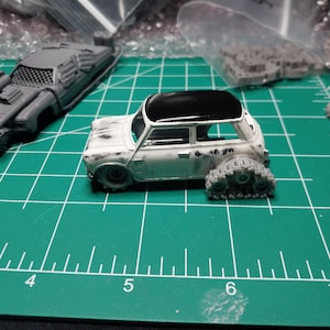 Half Tracks for Custom 1/64 Scale Cars, 3d Printed. 8 Items All ...