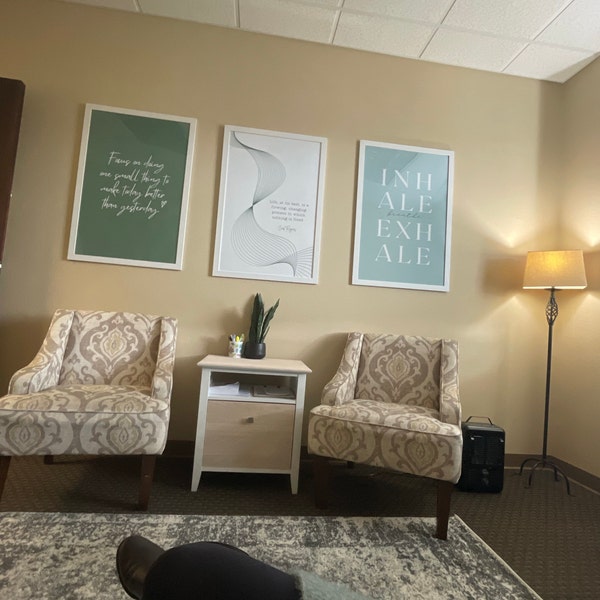 12 Therapist Office Art Decor, Psychologist Print Bundle, Counseling ...