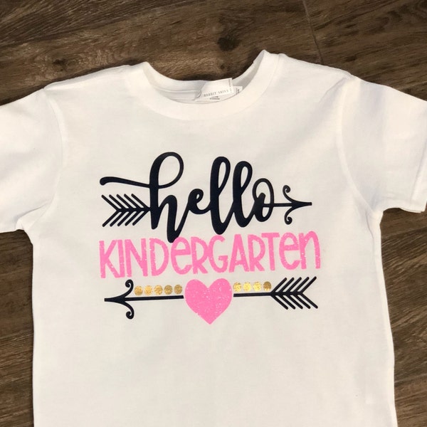 Hello Kindergarten Svg Eps Png Cutting Files for Silhouette Cameo ...