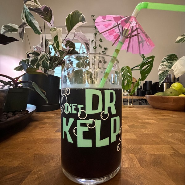 Hand Painted Squidward Abstract Painting - Etsy