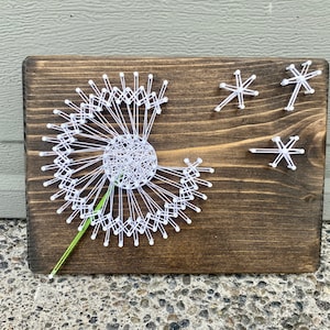 DIY Rainbow Cloud String Art Kit | Etsy