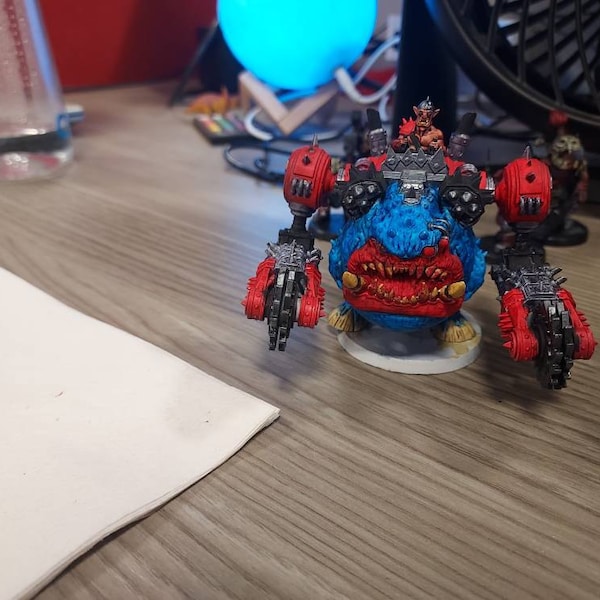 3D Printed Orc Devil Dog by Dark Gods Miniatures - Etsy