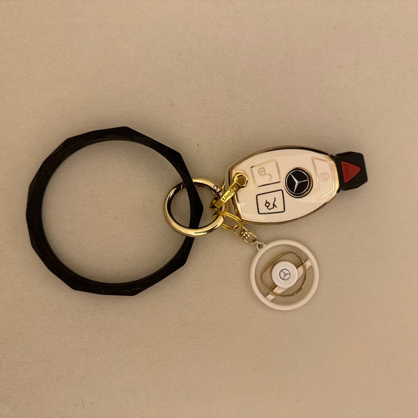W126 Mercedes-benz Steering Wheel Key Chain - Etsy