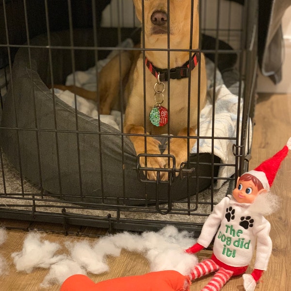 Christmas Elf Doll Jumpers. Lockdown 2020, Funny Jumpers, Quirky ...