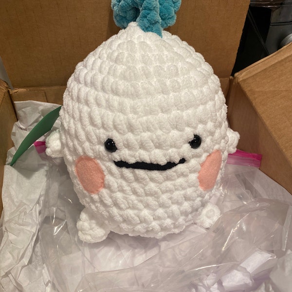 Crochet Peach Snail/amigurumi Snail Plush/yarn Fruit Snail Plushie - Etsy