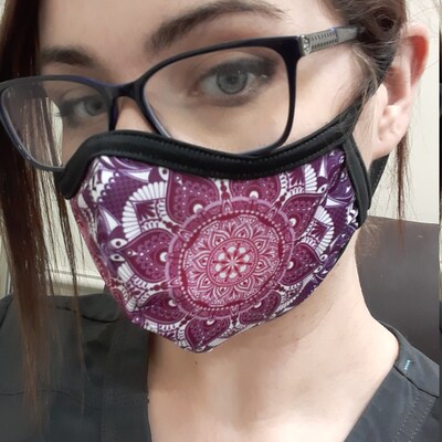 Mandala Reusable Mask Double Layer Face Mask Mask for Kids - Etsy