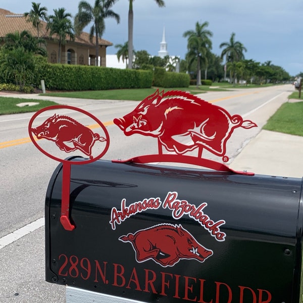 Razorback Mailbox Topper - Small - Etsy