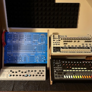 Akai MPC ONE Custom Stand With Wrist Pad Rack Solid Walnut Wood / MPC ...