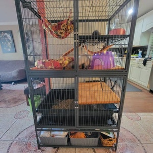 Fleece Liners for Prevue 485A/B Feisty Ferret Cage - Etsy