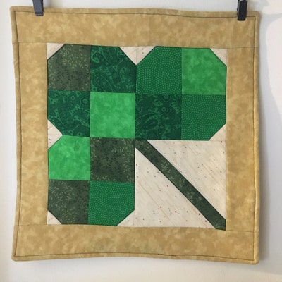 Shamrock Quilt Block Pattern PDF Includes Instructions for 6 Inch and ...