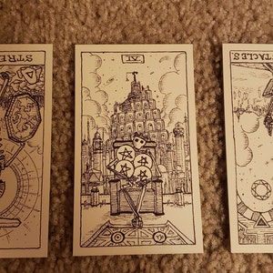 The Tarot Obscura Complete Tarot Deck With 78 Cards, Guidebook, and Box ...