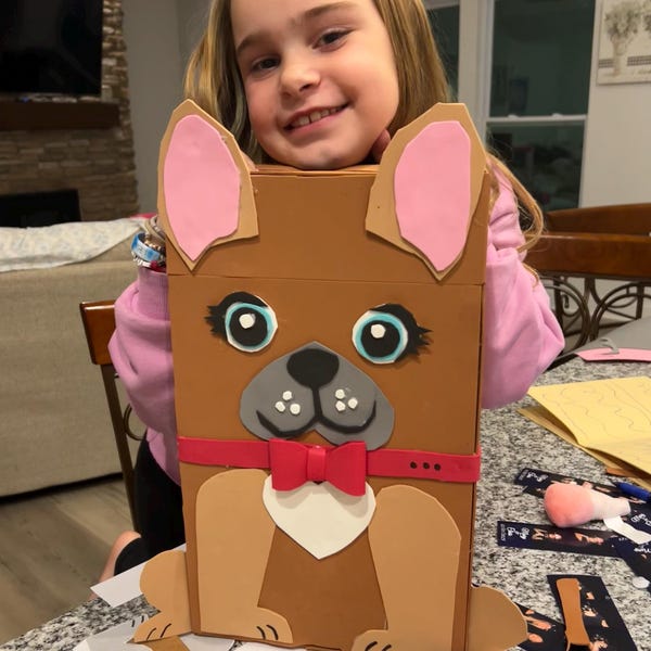 Dragon Printable Box Kit | DIY Valentine Box Decor Kit for Valentine's ...