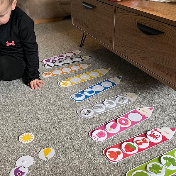 Back to School Snap Cube Mats – Printable Math Fine Motor Skills ...