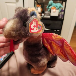 TY Beanie Baby crunch the Shark. New, Never Played With. Stored in a ...
