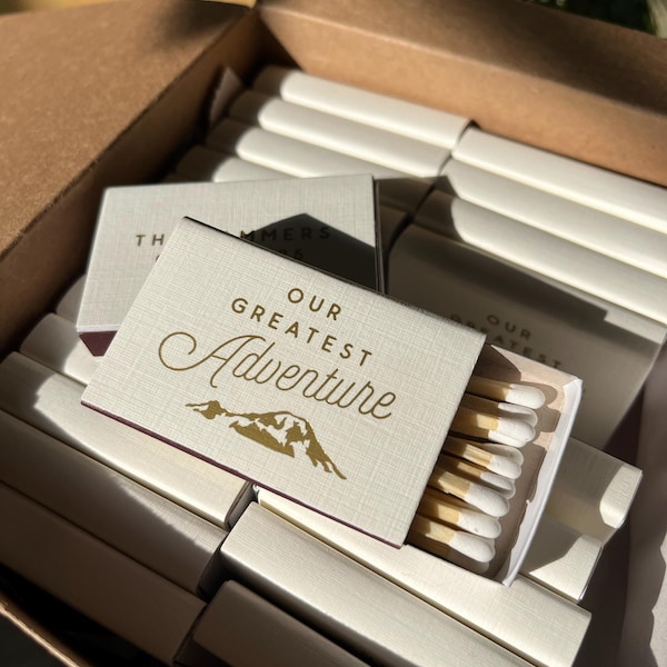 Tropical Palm Tree Matchbox - Wedding Favor Matches, Wedding Decor ...