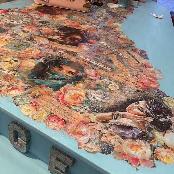 Large Decoupage Paper - Decoupage Art - Rice Paper for Decoupage ...