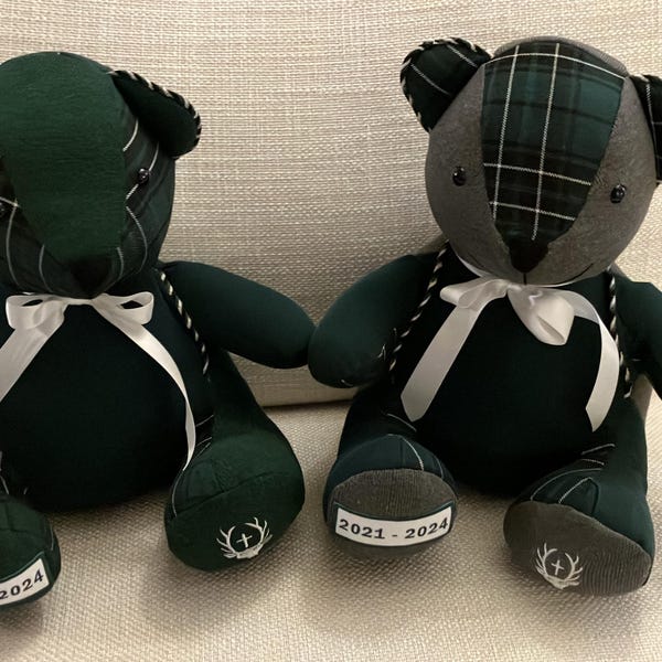 Keepsake School Uniform Teddy Bears - Etsy