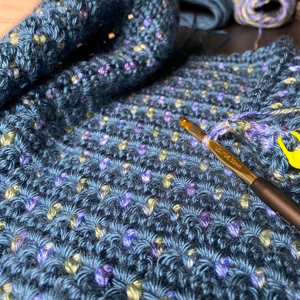 Easy Meadow Blanket - Beginner/advanced Beginner Crochet Pattern - Etsy