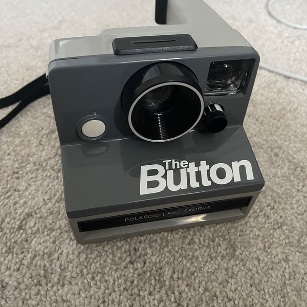 Vintage Polaroid the Button SX-70 Instant Film Camera - Etsy