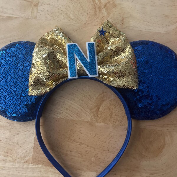 Large Daisy Duck Lavender Mouse Ears With Sequin Bow on Headband ...