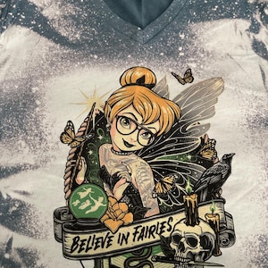 All Princess Tshirt, Bleached Disney Princess Shirt, Kids Princesses ...