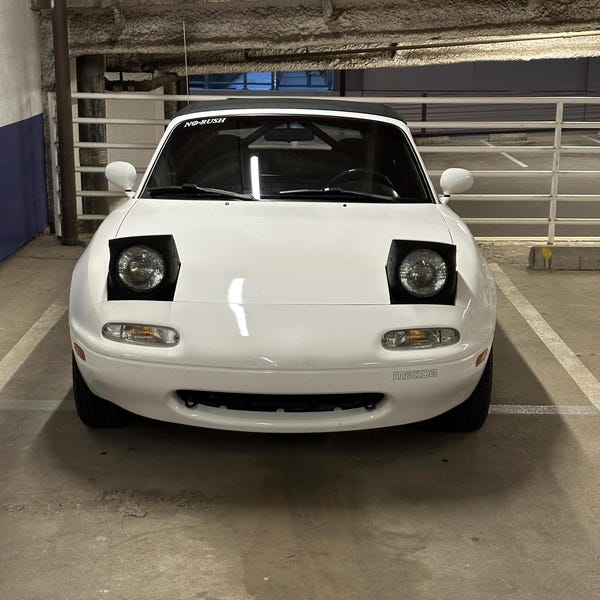 Mazda Miata Front Bumper Logo; Like OEM Decal, Vintage Styles Available ...