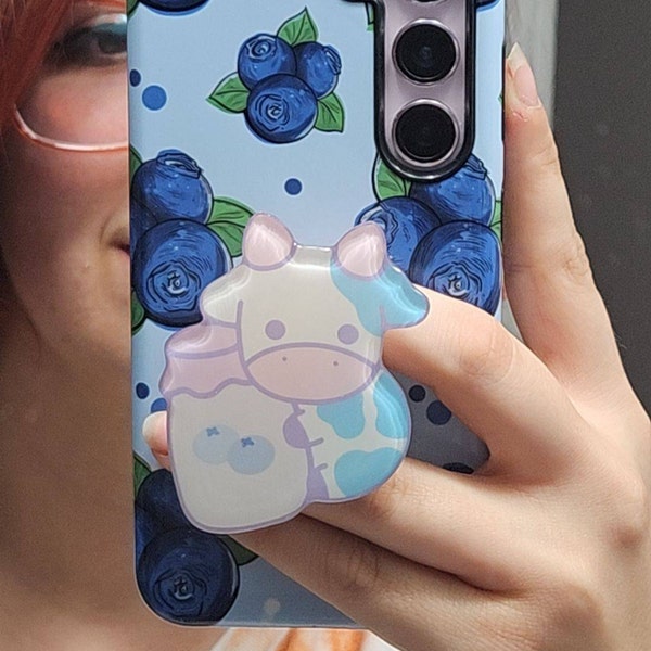 Fruit Blueberry Phone Case Summer Wild Berry Seamless Cover for iPhone ...