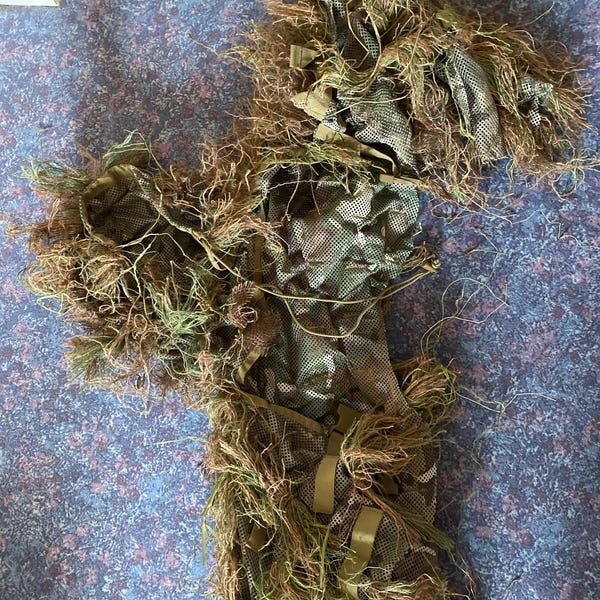 Autumnal / Fall Brown Ghillie Suit - Etsy