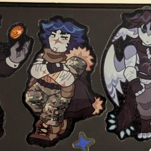 FORSAKEN - Stickers: Chance, Elliot, Two Time, Guest 1337, 007n7 ...