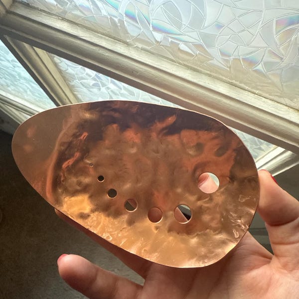 Solid Copper Box and Lid, Custom Stamping. Handmade. Wedding ...