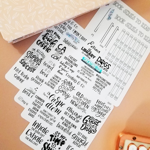 2025 Alphabet Reading Challenge Label Sticker Set - RC412 - Etsy