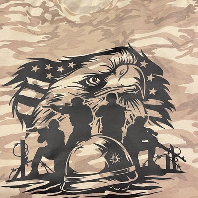 US Patriotic Eagle Soldier Svg Military Eagle Svg American Eagle Svg ...