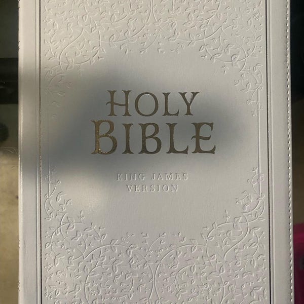 Personalized KJV New Testament Baby Bible Keepsake - Etsy