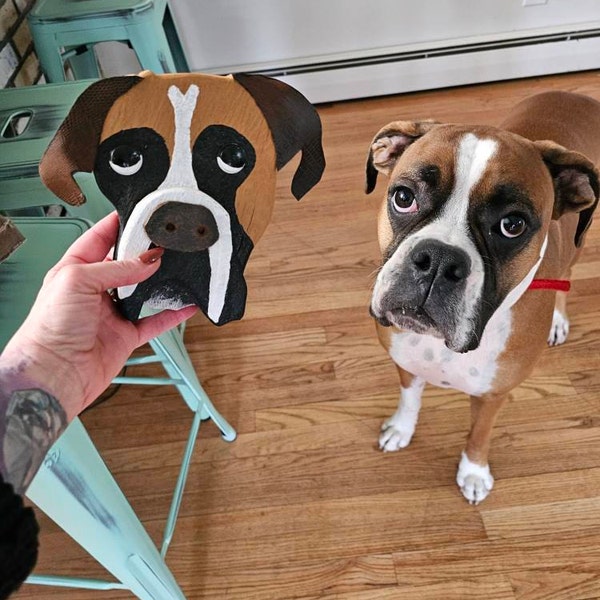 Pup Face (SOLD Made-to-order) - Etsy