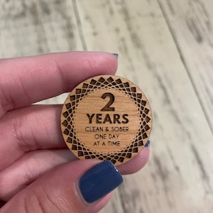 H.A.L.T. Wooden Token Halt AA Gifts Halt Reminder Sober - Etsy