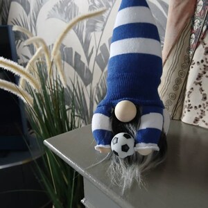 Mini Ceramic Christmas Gonk With Star Hat, Nordic, Gnome, Swedish Tomte ...