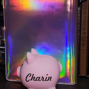 Personalized Piggy Bank With Name, Kids Coin Bank, Piggy Bank Gift ...