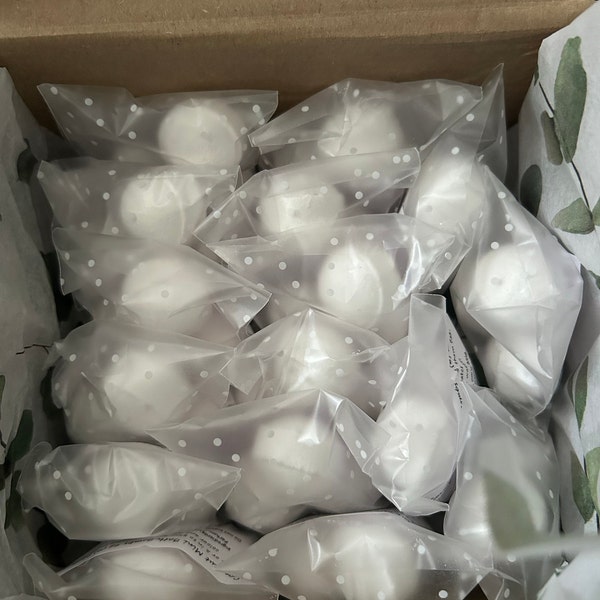 Mini Bath Bomb Bags Party Favours, Hen Party Favours, Thank You Gift ...