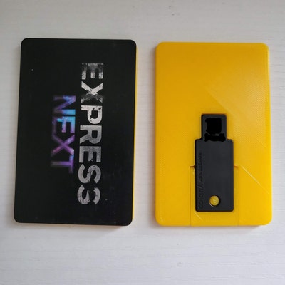 Yubikey 5/5C NFC Card Holder single and Dual Token Options - Etsy