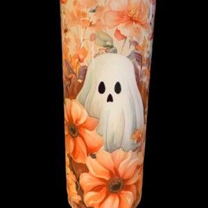 Ghost Can Glass Wrap Svg, Bat Svg, Halloween Svg, Creepy Ghost Libbey ...