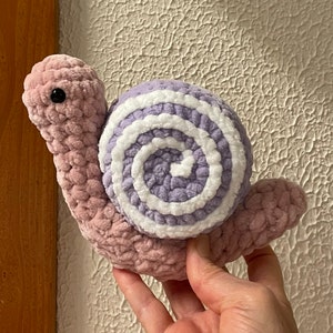 Snail Crochet Pattern, Snail Plush Pattern, Plush Pattern, Beginner ...