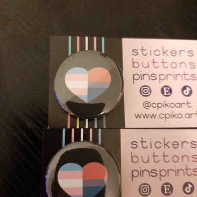 Custom Pride Flag Button LGBTQ Pride - Etsy