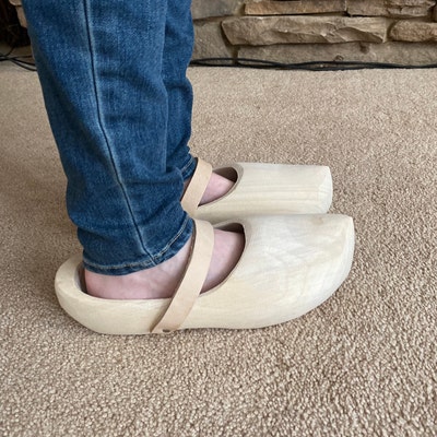 Medieval Wooden Clogs - Etsy