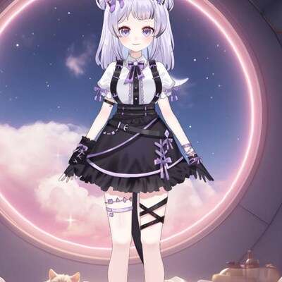 Vtuber Asset Rigged Finger Together Arm Asset - Etsy