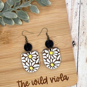 2 Flower Hair Clip Files, Leather Hair Clip Files, Digital Hair Claw ...