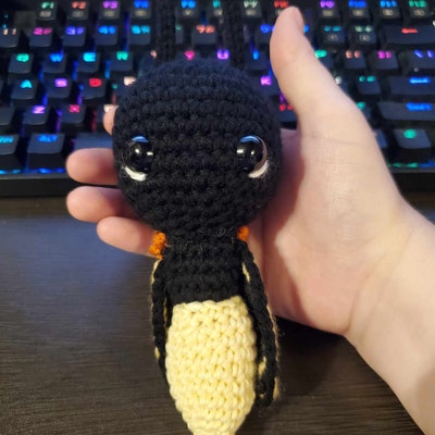 PATTERN: Flicker the Firefly Crochet Firefly Pattern Amigurumi ...