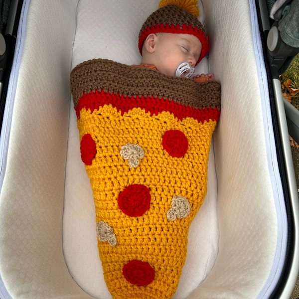 Crochet (0-1M) Baby Ice Cream Cone Cocoon Set, Photo Prop Baby Gift - Etsy