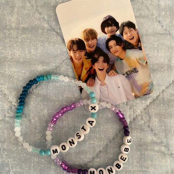 ITZY Bracelet With Gold Hearts - Custom Kpop Elastic Bracelet - Etsy